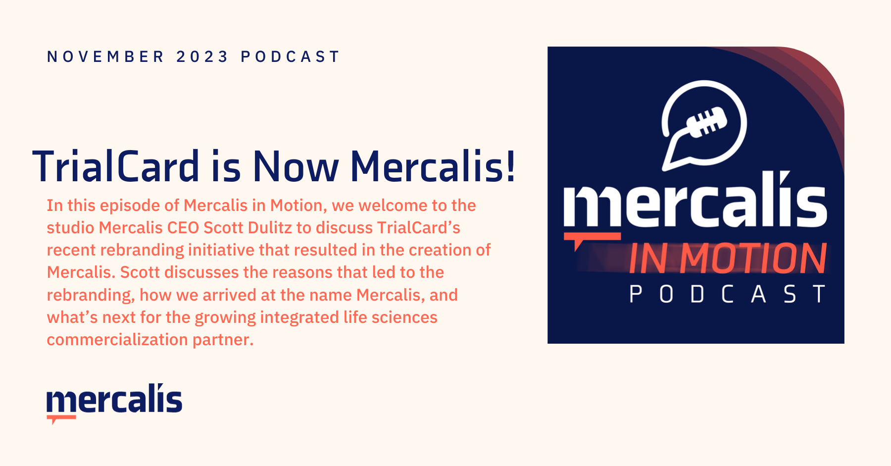 TrialCard is now Mercalis!