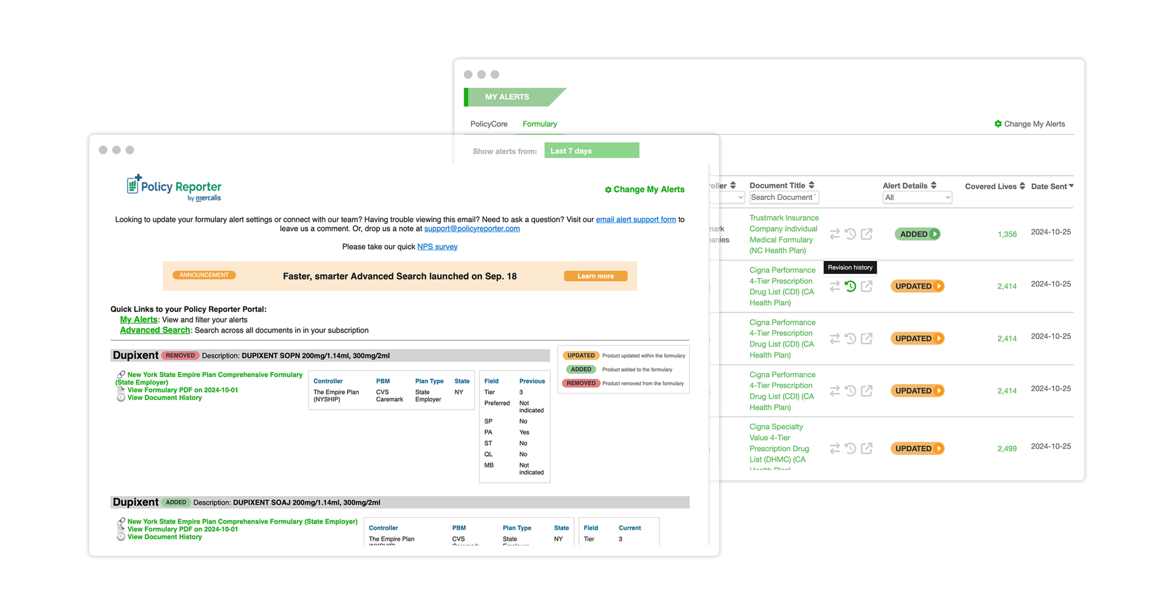 Formulary Suite | Mercalis
